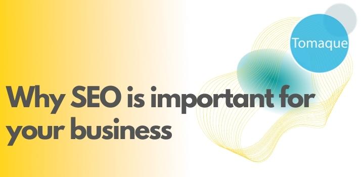 Why SEO is important for your business - Tomaque Digital Services