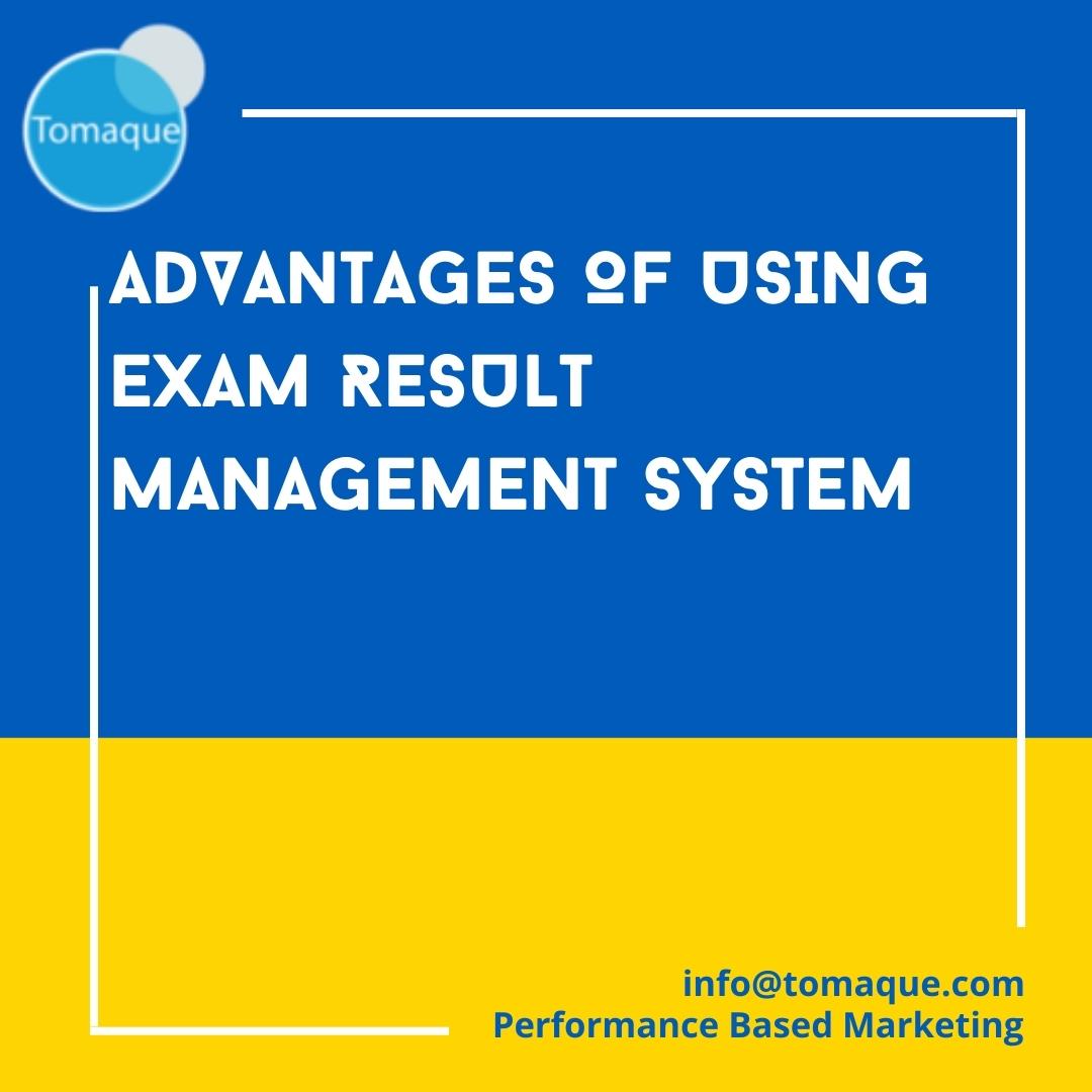 Result Management System - Tomaque Digital Services