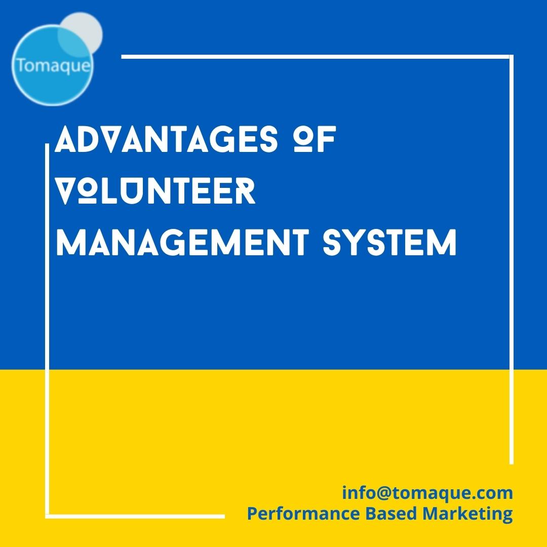 Volunteer Management System - Tomaque Digital Services