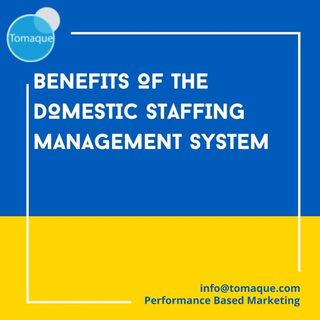 Domestic Staffing Management system - Tomaque Digital Services Domestic ...
