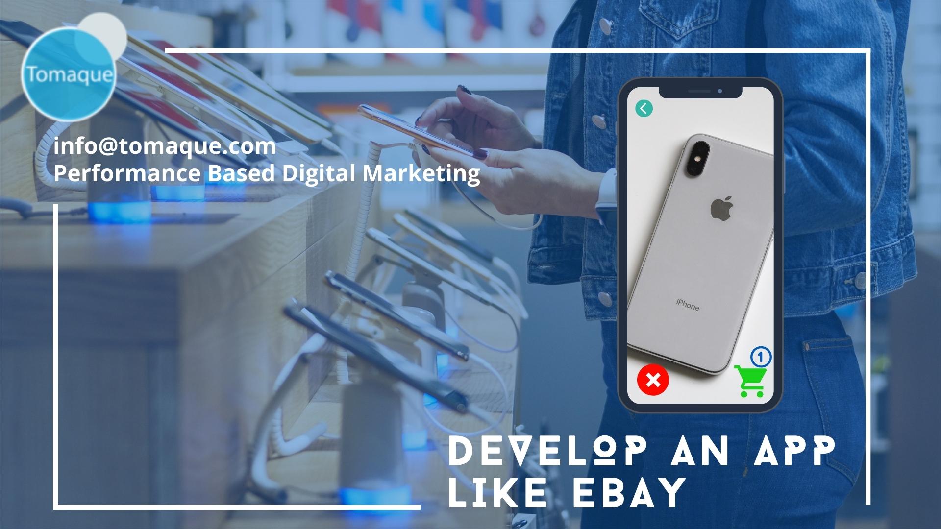 App like e-Bay - Tomaque Digital Services App Like e-Bay | Best e-Bay ...