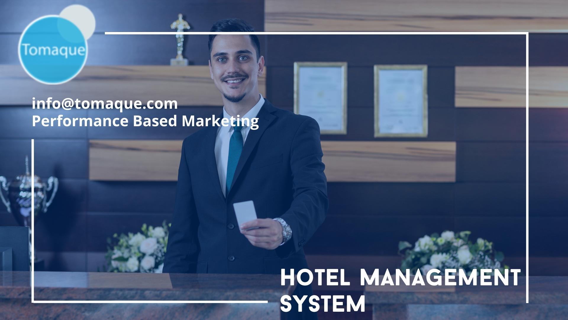 Hotel Management System - Tomaque Digital Services