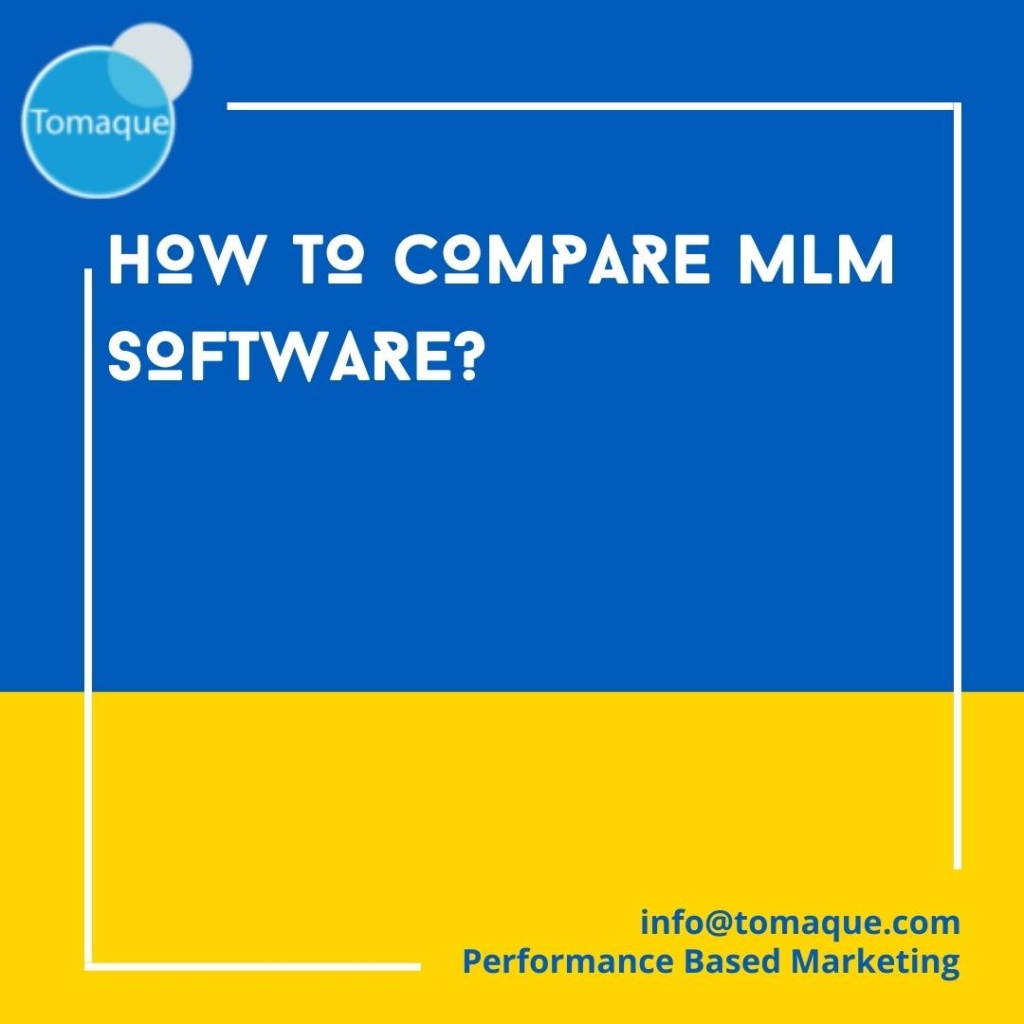 MLM management system - Tomaque Digital Services