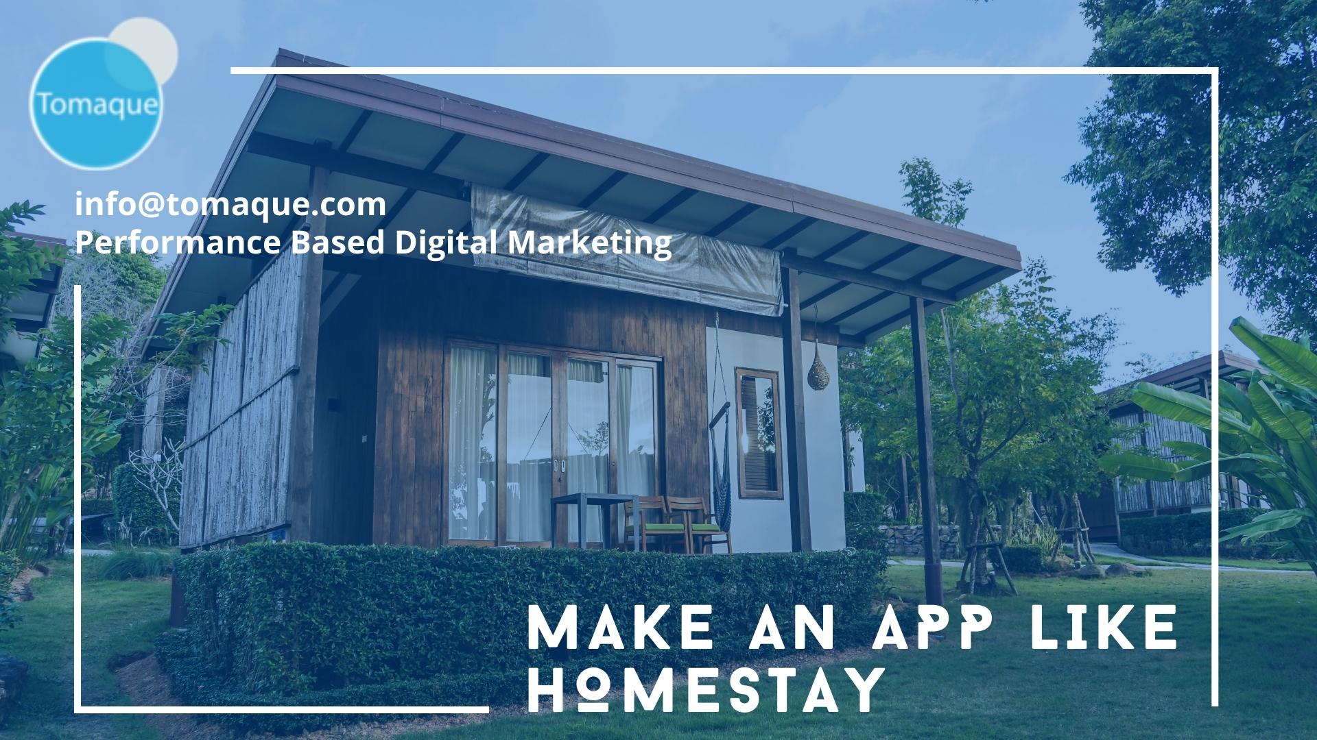 App like Homestay - Tomaque Digital Services App Like Homestay | Best ...