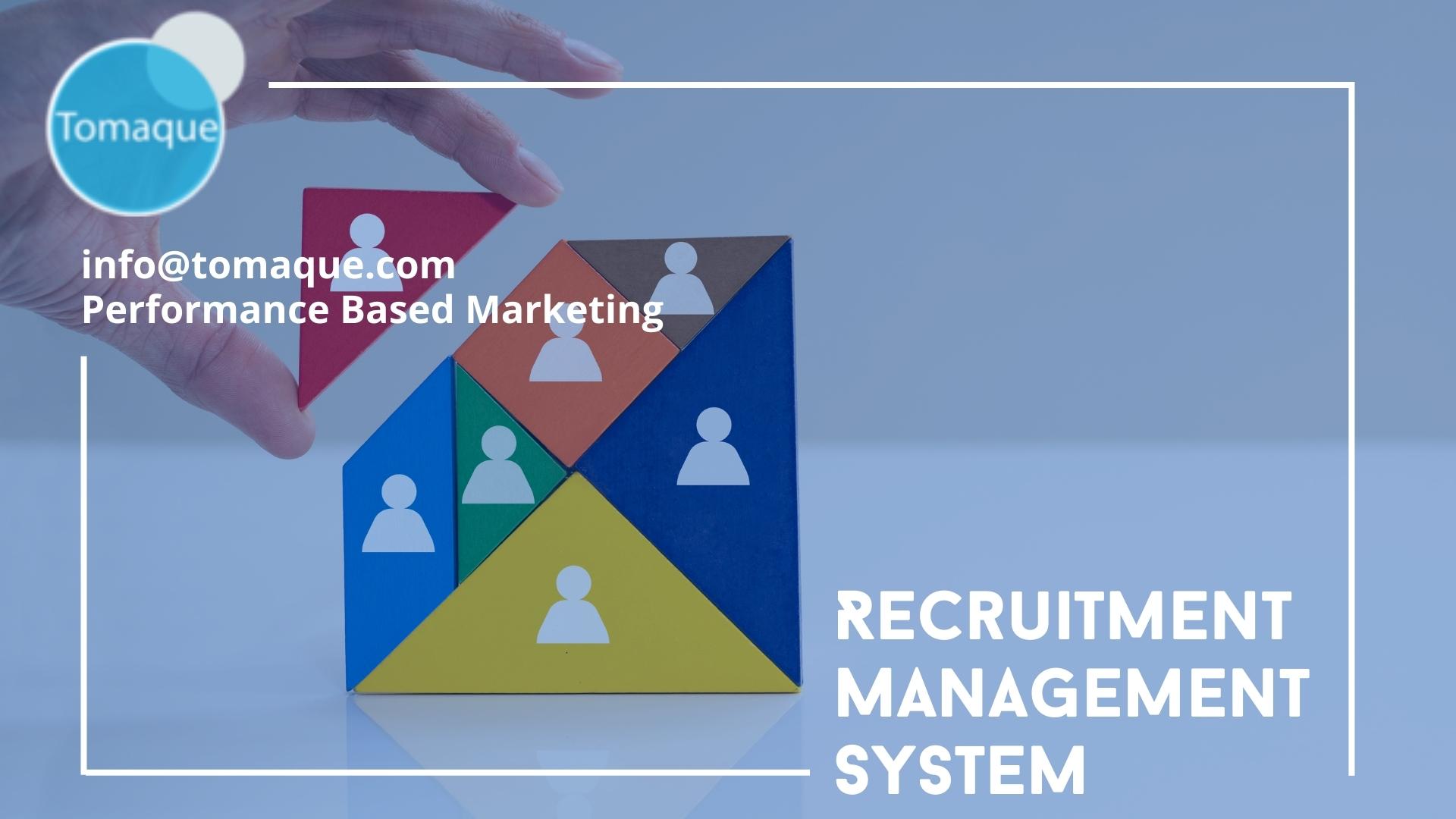 Recruitment Management System - Tomaque Digital Services