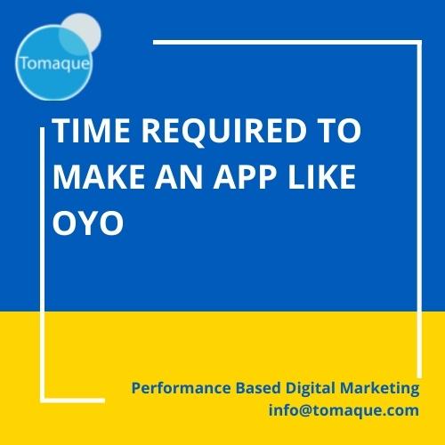 App like OYO - Tomaque Digital Services