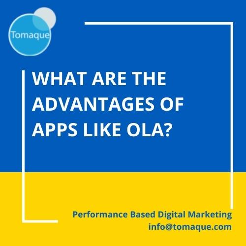 App like Ola - Tomaque Digital Services