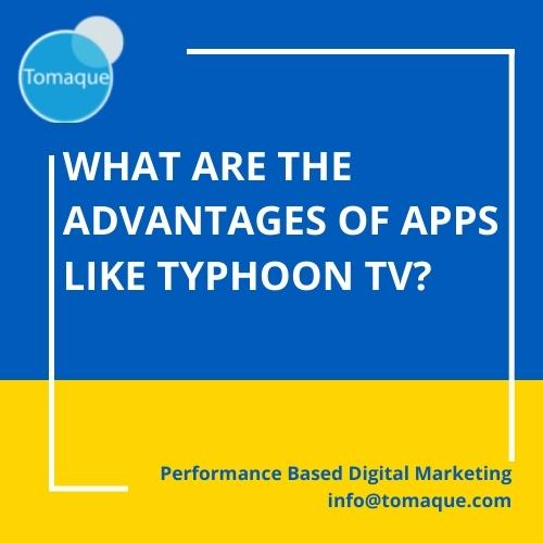 App like Typhoon Tv - Tomaque Digital Services App Like Typhoon TV ...