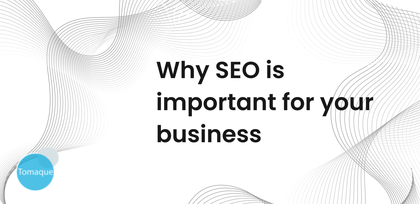 Why SEO is important for your business - Tomaque Digital Services
