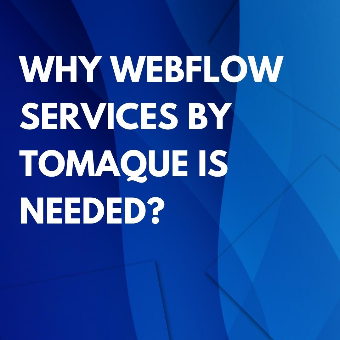 Tomaque Webflow - Tomaque Digital Services