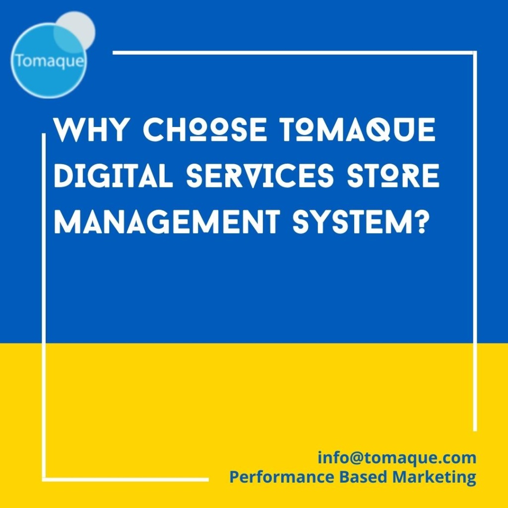 Store Management System - Tomaque Digital Services