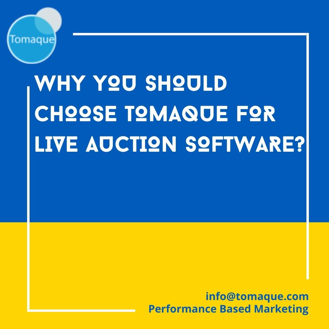 Live Auction System - Tomaque Digital Services