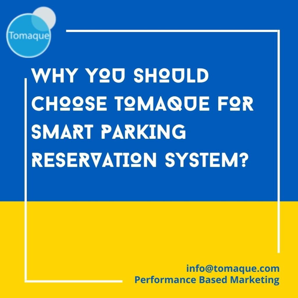 Smart Parking Reservation System - Tomaque Digital Services