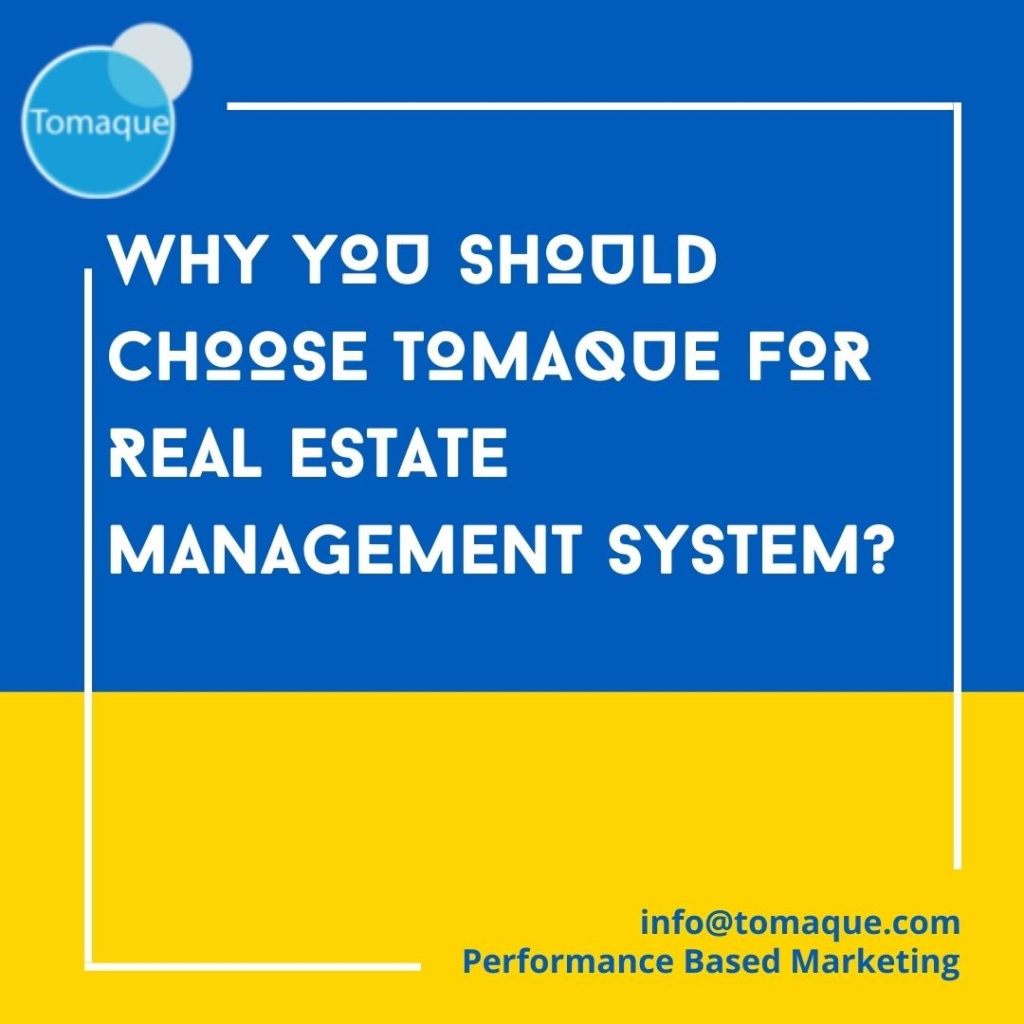 Real Estate Property Management System - Tomaque Digital Services